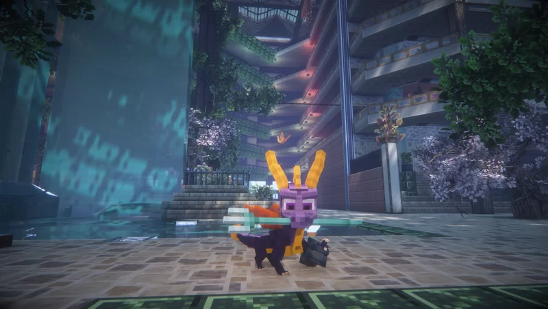 Spyro the Dragon (Custom Player Model) Minecraft Texture Pack