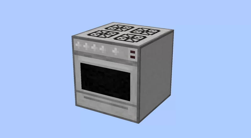 Modern Stove Minecraft Texture Pack