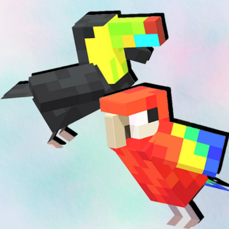Prettier Parrots Minecraft Texture Pack