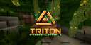 Triton With Ferns Bedrock Minecraft Texture Pack
