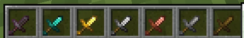 Short Swords and Lower shield Texture pack Minecraft Texture Pack