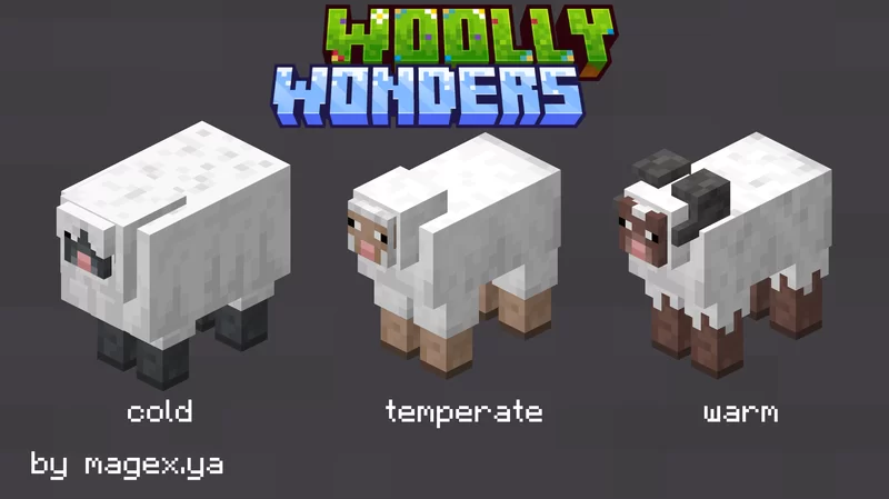 Woolly Wonders (Better Sheep) Minecraft Texture Pack