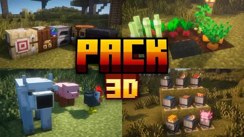 3D Pack - Heycronus Minecraft Texture Pack