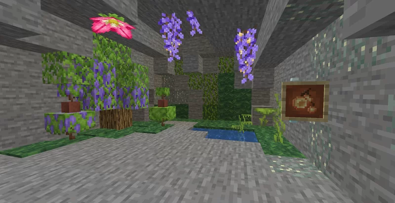 Autumn's Lush Cave Rework! Minecraft Texture Pack