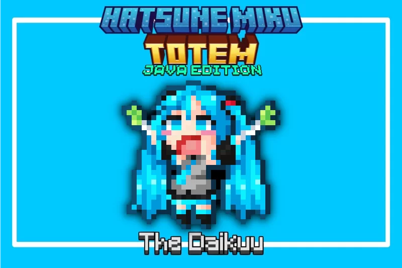 Hatsune Miku Totem (Java Edition) Minecraft Texture Pack