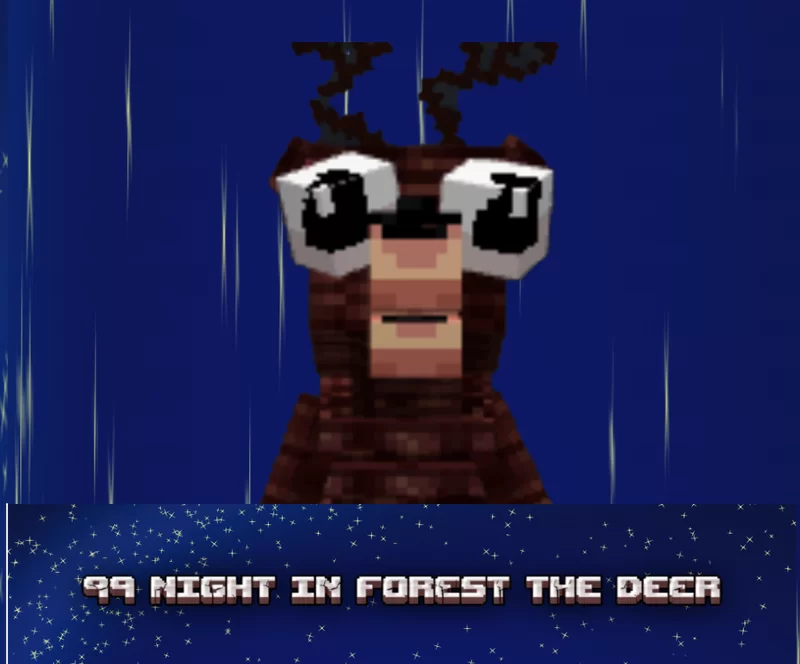 *+_99_nights_in_the_forest_roblox_game_the_deer_+* Minecraft Texture Pack