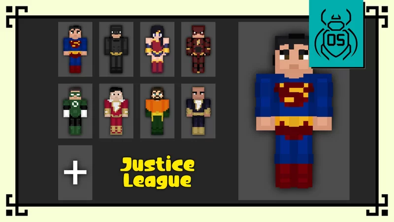 OS's Justice League Minecraft Texture Pack