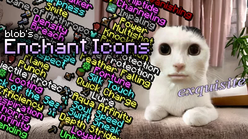 blob's Enchant Icons 1.13+ Minecraft Texture Pack