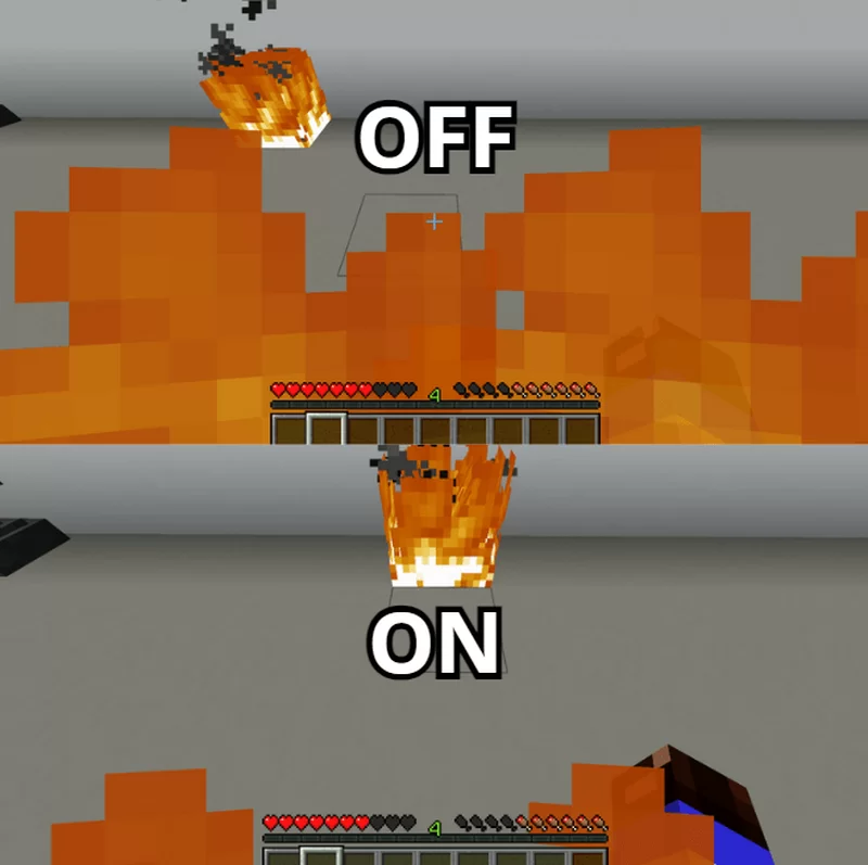 BETTER FIRE Minecraft Texture Pack