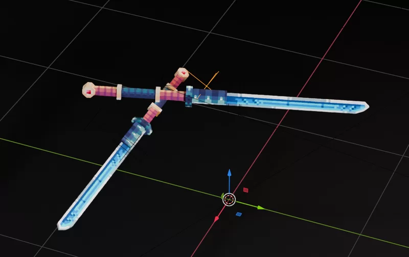 [FREE] Diamond Sword | 3D Model Minecraft Texture Pack