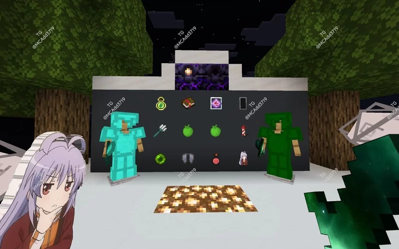 💚 Emerald Void PvP Pack Minecraft Texture Pack