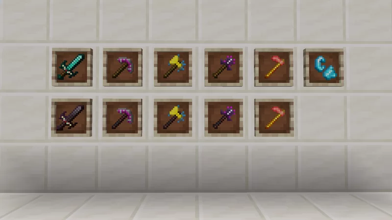 CIT-less Story Mode Tools Minecraft Texture Pack