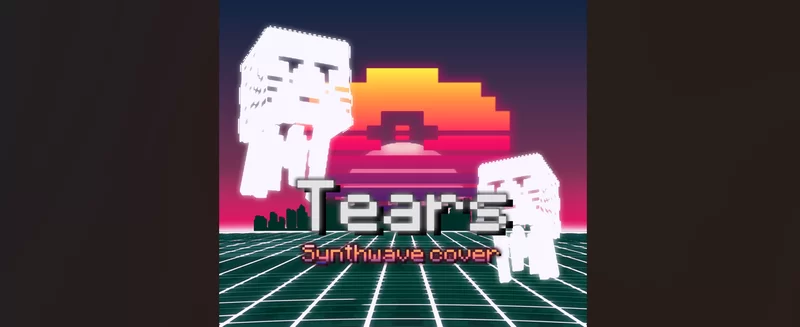 Tears Synthwave Cover (higher quality) Minecraft Texture Pack