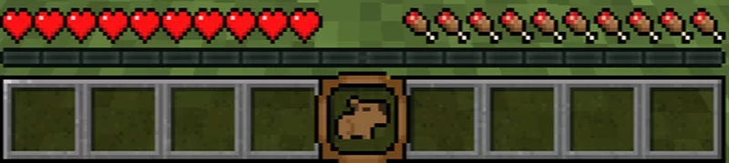 Capybara Hotbar Selection Minecraft Texture Pack