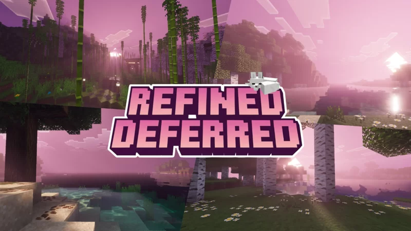 Refined Deferred (Vibrant Visuals Pack) Minecraft Texture Pack