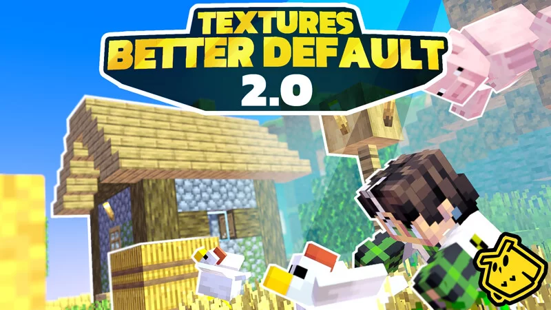 Better Default 2.0.1 Textures Minecraft Texture Pack