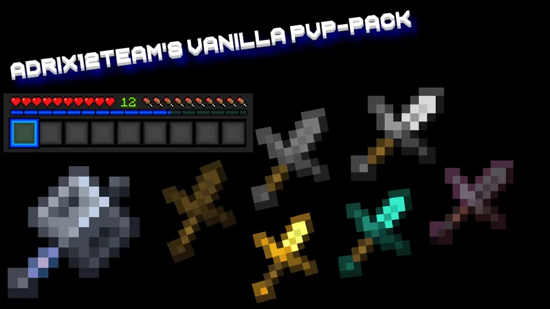 Adrix12team's Vanilla PVP-Pack Minecraft Texture Pack