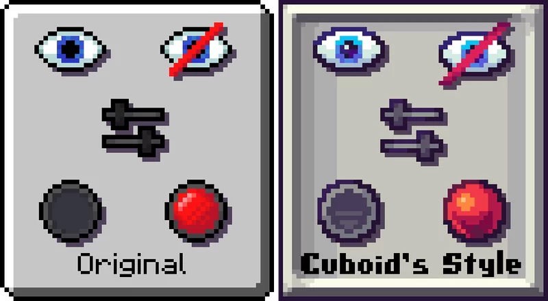 Cuboid's style Simple Voice Chat Minecraft Texture Pack