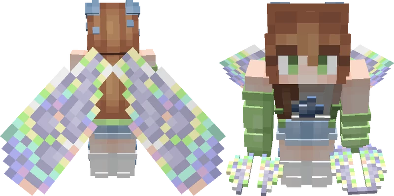 Fairy Wings Elytra Minecraft Texture Pack
