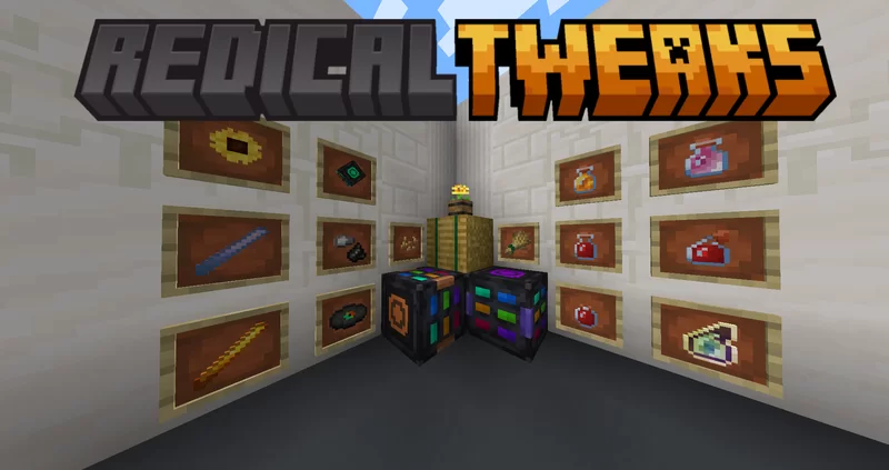 Redical Tweaks Minecraft Texture Pack