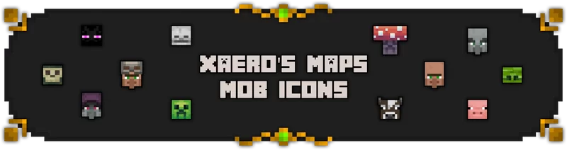 Hellim's Xaero's Maps Mob Icons Minecraft Texture Pack