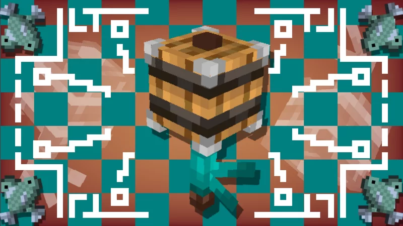 Illagers Barrel Mace Minecraft Texture Pack