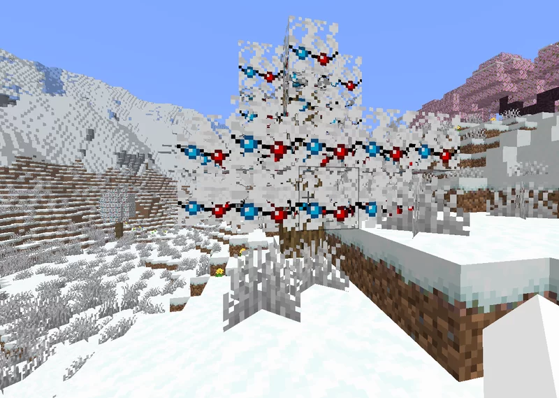 Glitch Bonnie's Christmas Texture Pack Minecraft Texture Pack