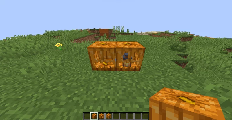 3D Pumpkin Minecraft Texture Pack