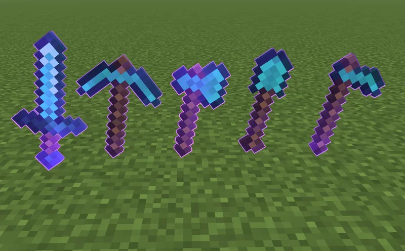 Enchantment Outline Minecraft Texture Pack