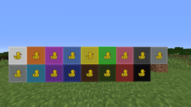 Minecraft Bedwars Duck Texture Pack 16x and 32x Minecraft Texture Pack