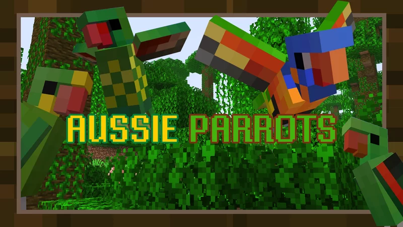 Aussie Parrots Minecraft Texture Pack