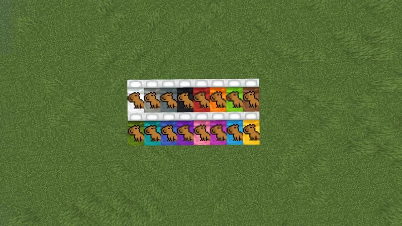 Capybara Bed Minecraft Texture Pack