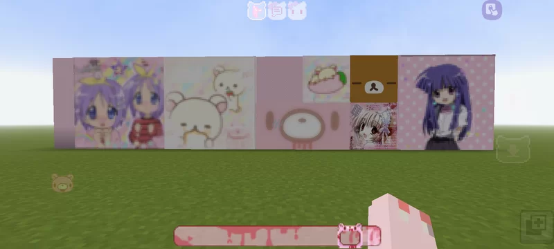 cutecore pic + bedrock Minecraft Texture Pack