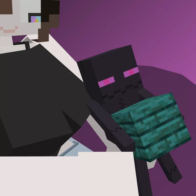 Enderman Plush Totem Minecraft Texture Pack