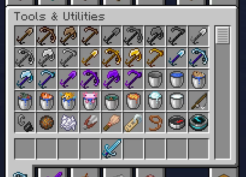 GarnishHat's Gothic Tools Minecraft Texture Pack