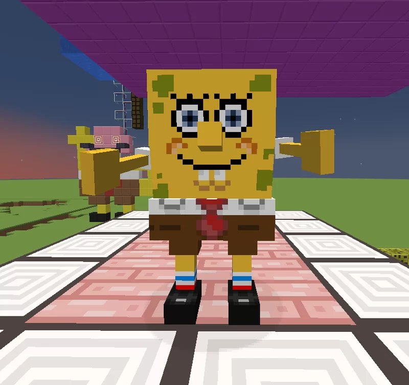 Spongebob Zombies (OPTIFINE) Minecraft Texture Pack