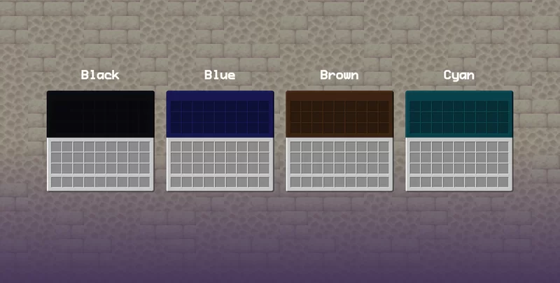 Shulker Box GUI (64x) Addons For Compliance Minecraft Texture Pack