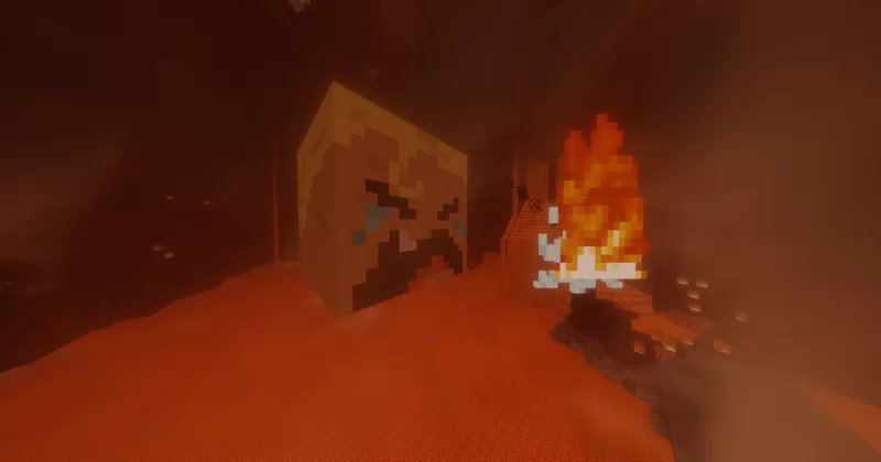 Ghast, but it's a screaming and crying baby! Minecraft Texture Pack