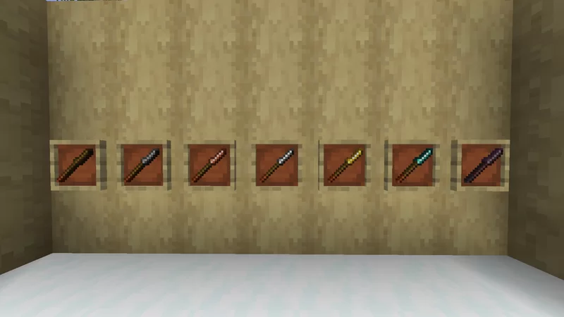 Spears to Yari Minecraft Texture Pack