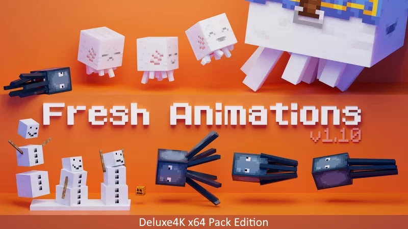 Fresh Animations for x64 Minecraft Texture Pack