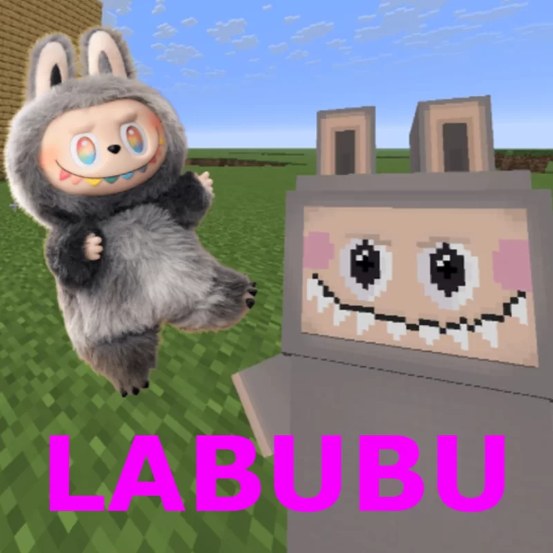 LABUBU TOTEM OF UNDYING 1.21.8 Java Edition Texture Pack Minecraft ...