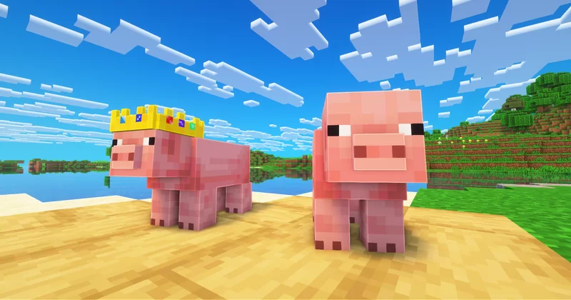 Technoblade Pig Crown Minecraft Texture Pack
