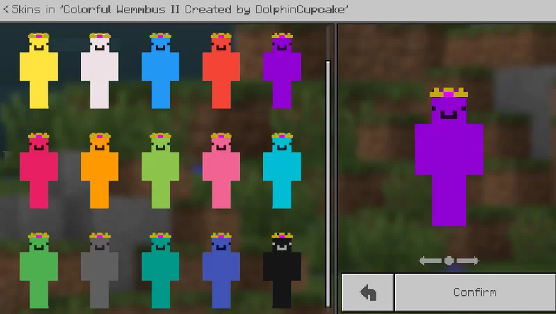 Rainbow Wemmbus || Bedrock Textures Minecraft Texture Pack