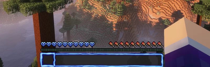 AAirCrafter's blue UI Minecraft Texture Pack