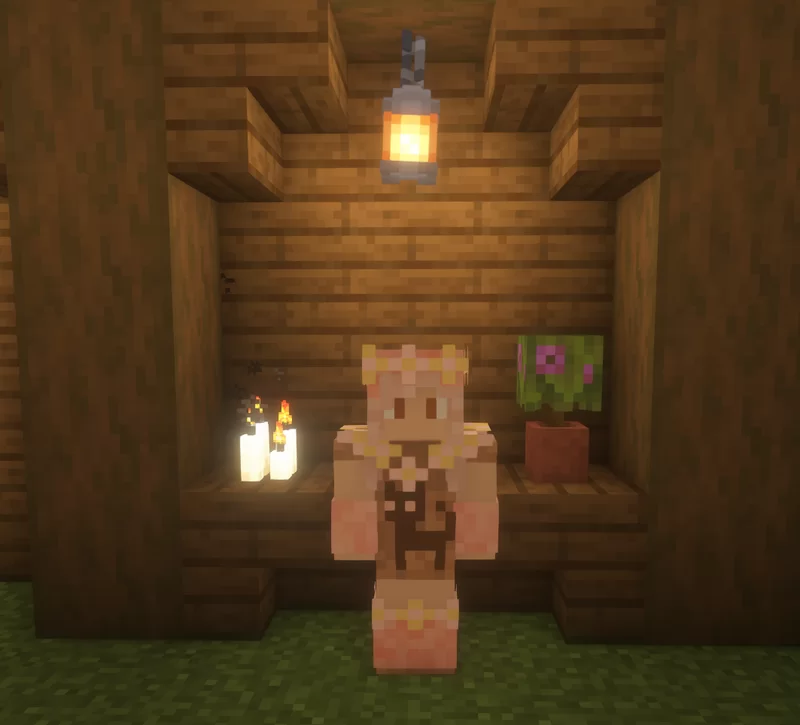 Flower Armour Minecraft Texture Pack