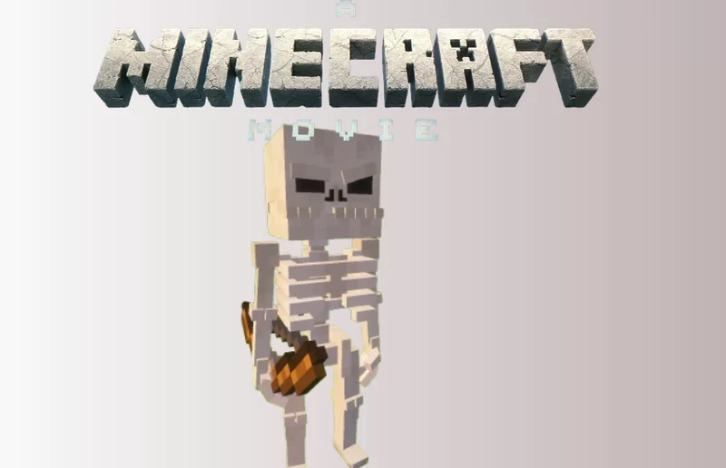 A Minecraft Movie Skeleton Minecraft Texture Pack