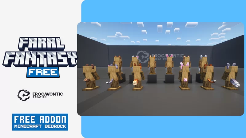 Feral Fantasy ( Bedrock ) Minecraft Texture Pack