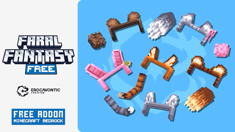 Feral Fantasy ( Bedrock ) Minecraft Texture Pack