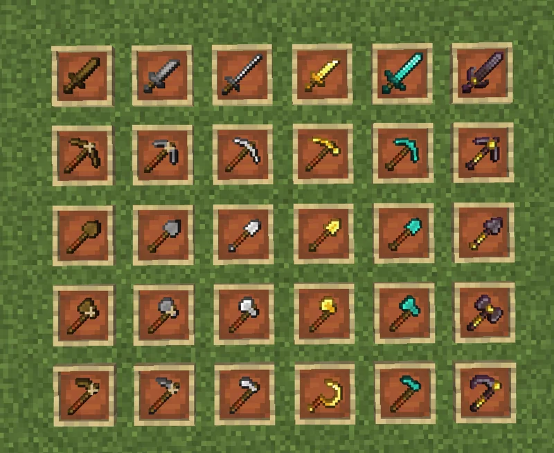 Reimagined Tools Minecraft Texture Pack