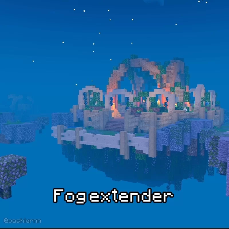 Fog extender (Fog texture pack) Minecraft Texture Pack